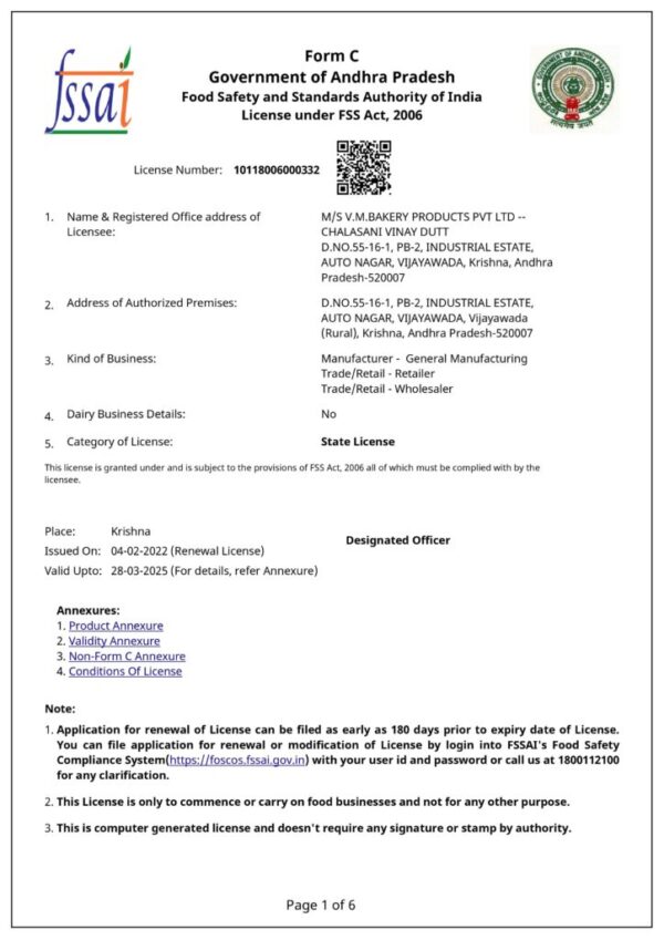 Certifications – JustBreads